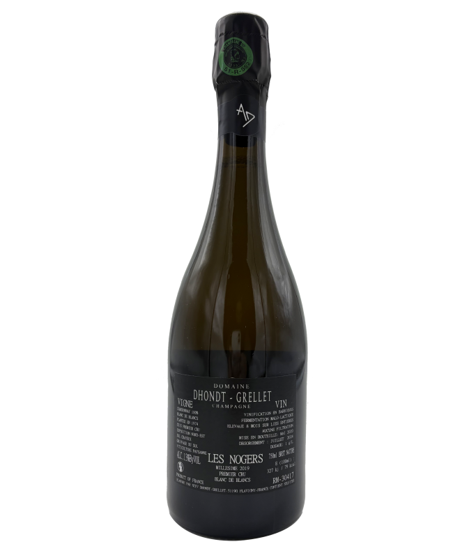 Les Nogers Premier Cru Blanc de Blancs 2019 - Dhondt-Grellet